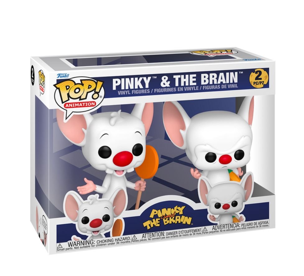 Pinky and the brain 2 pack - FunkiToy